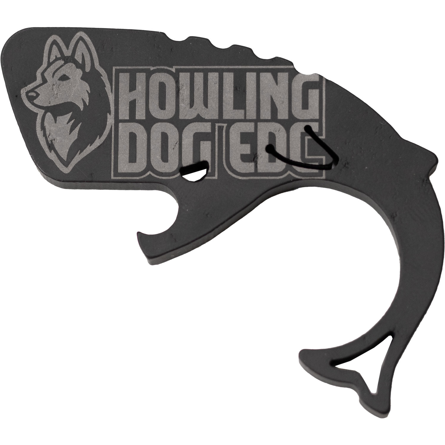 Tietz Custom Design V3 Moby Whaler Bottle Opener (Topo Black) – Howling ...